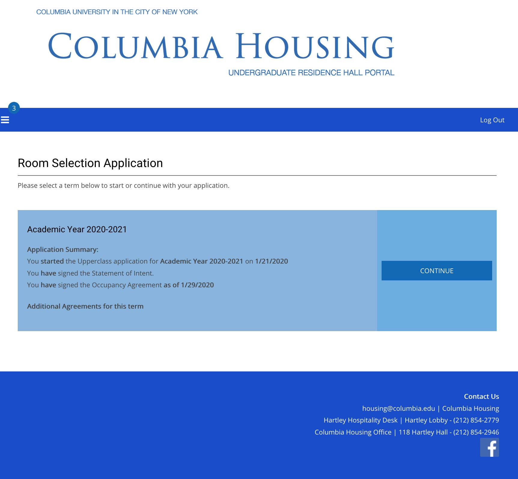 Selection | Columbia Housing